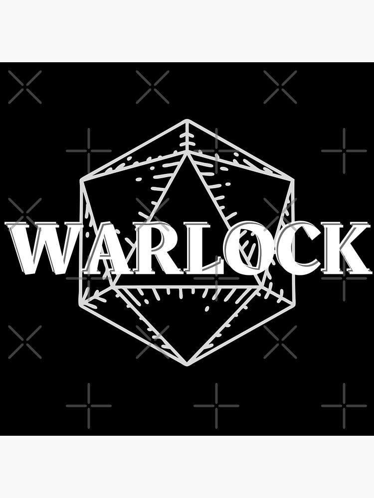 Lámina fotográfica «Dnd Warlock Class Symbol D20 Imprimir» de ...