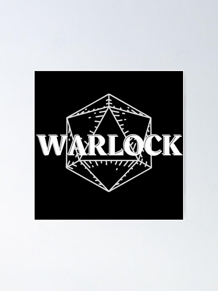 Póster «Dnd Warlock Class Symbol D20 Imprimir» de ToplineDesigns ...
