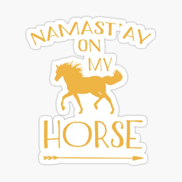 "Namastay On My Horse, Horse Riding, Horses, Funny Horse Riding ...