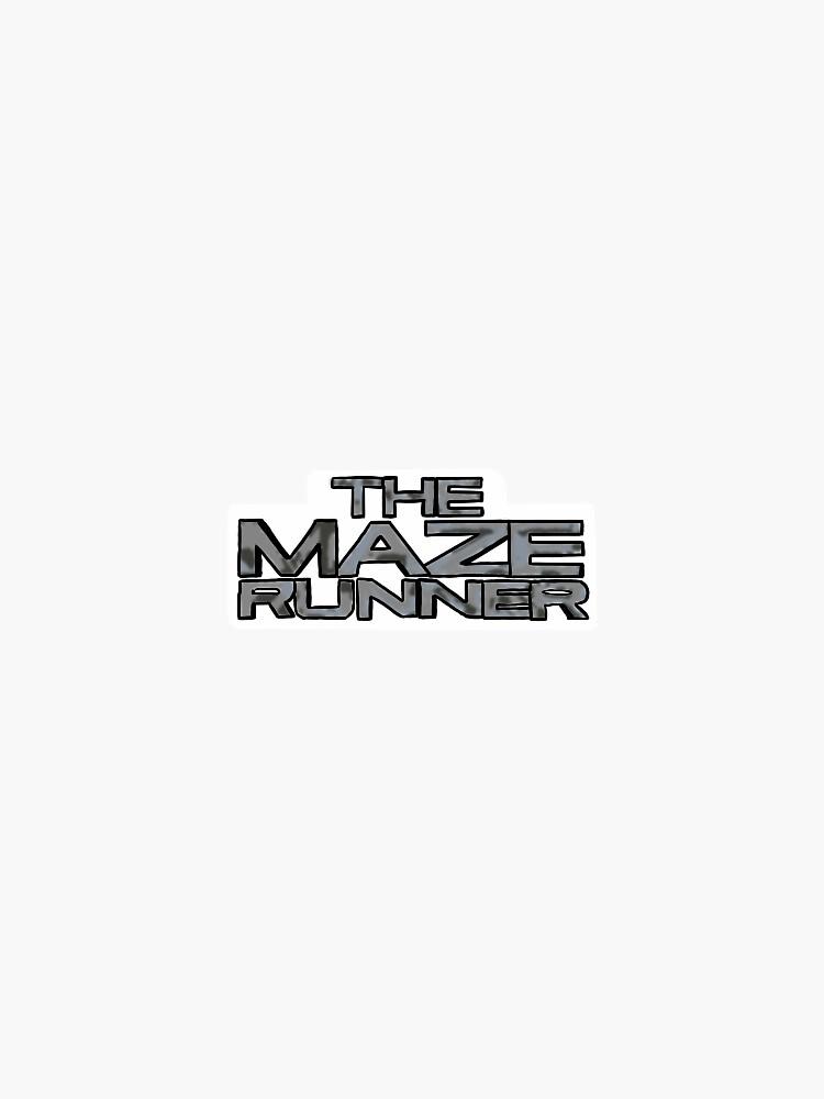 "The Maze Runner Logo" Sticker for Sale by arrow3002 | Redbubble