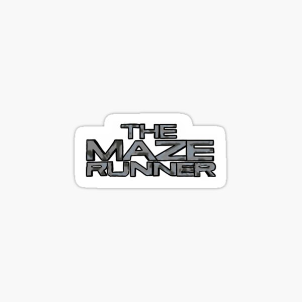 "The Maze Runner Logo" Sticker for Sale by arrow3002 | Redbubble