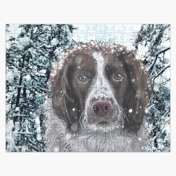 "Finn the Springer Spaniel" Jigsaw Puzzle for Sale by cathyscreations ...