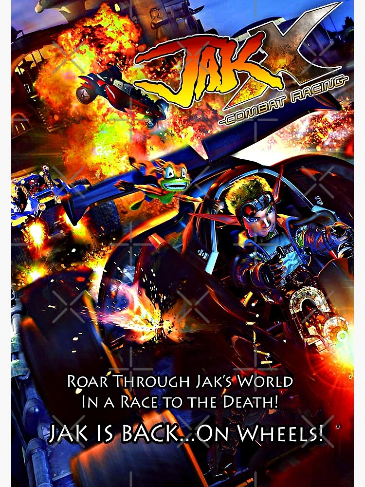 "Jak X Combat Racing" Poster for Sale by DaxterMaster | Redbubble