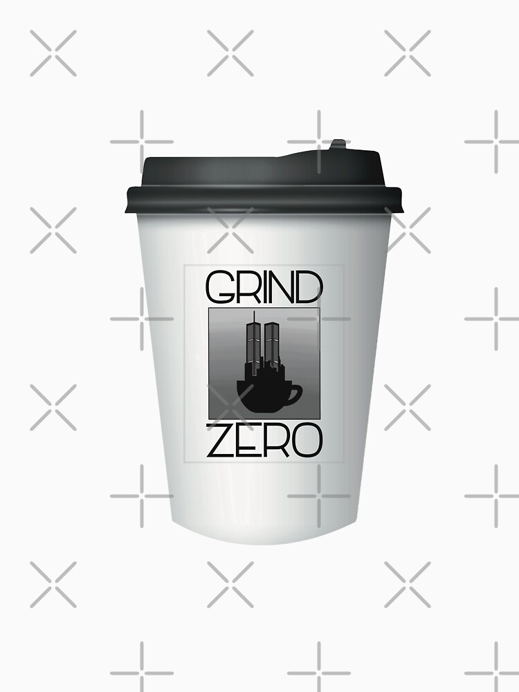 "Nathan Barley Grind Zero coffee cup design" Essential T-Shirt for Sale by Britshop | Redbubble