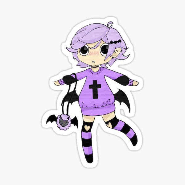 "Batty" Sticker for Sale by Destotim | Redbubble