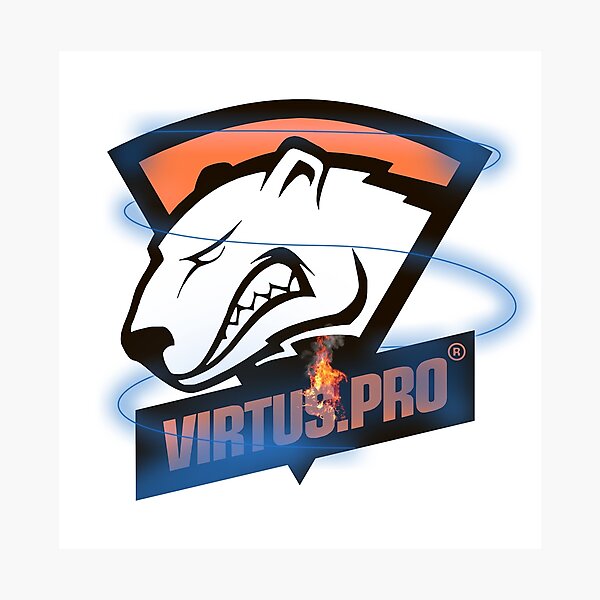"Virtus Pro Logo" Photographic Print for Sale by Nexted | Redbubble