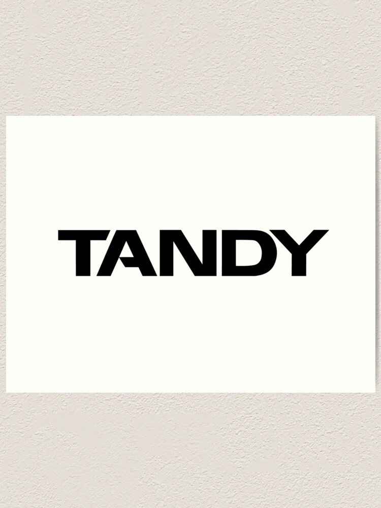 "Tandy Computer Logo" Art Print for Sale by ClassicMotors | Redbubble