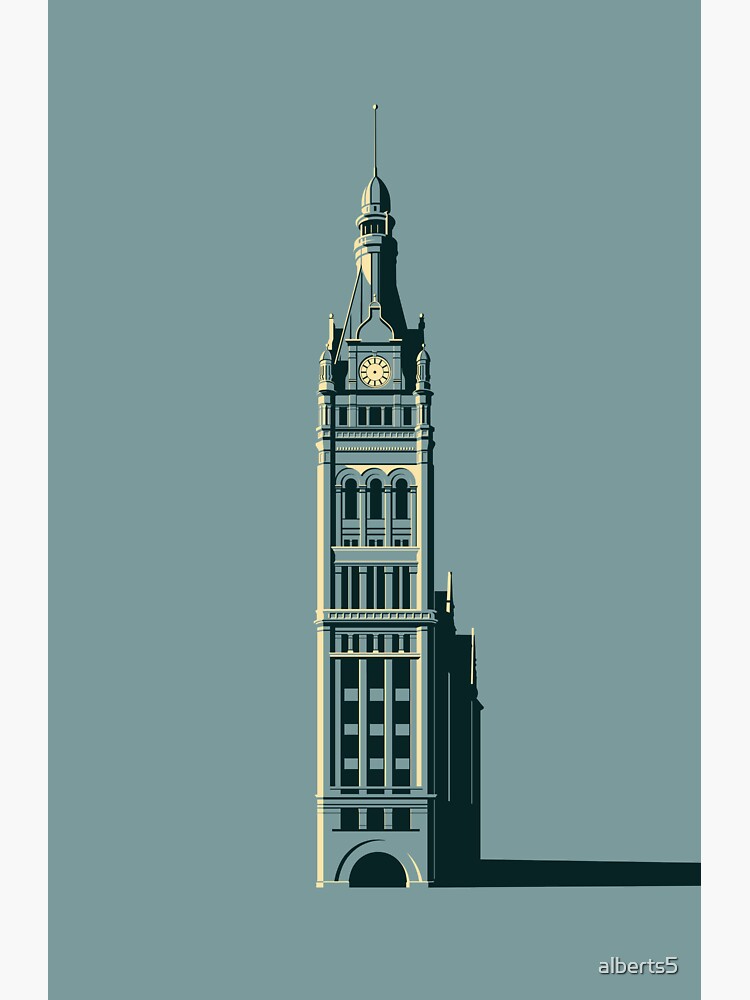 "Milwaukee City Hall" Sticker for Sale by alberts5 | Redbubble