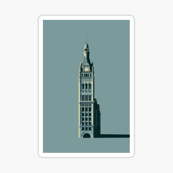 "Milwaukee City Hall" Sticker for Sale by alberts5 | Redbubble