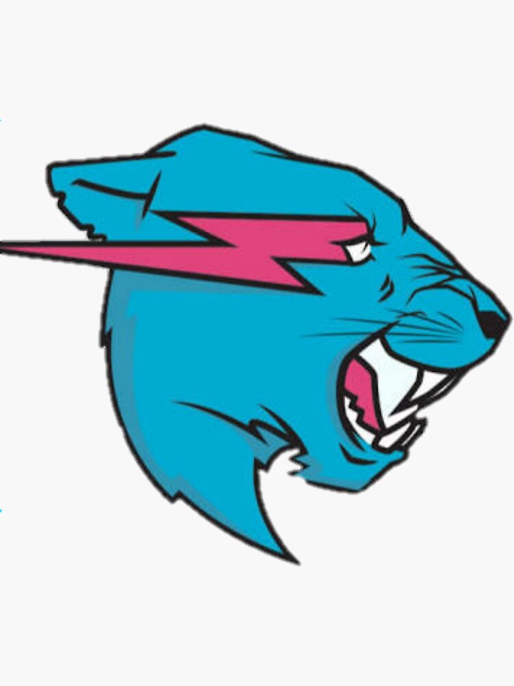 "Mr.Beast Simple T-shirts, Sticker, Mask" Sticker by AmazingBubbles ...