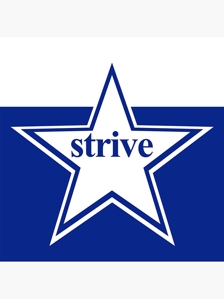 "Strive" Sticker for Sale by kkpsiah | Redbubble
