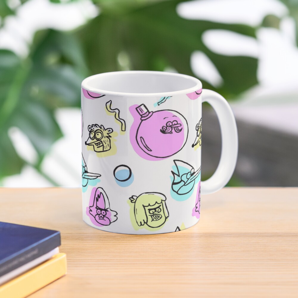"Regular Show Characters (Pastel Version)" Mug by RoserinArt | Redbubble