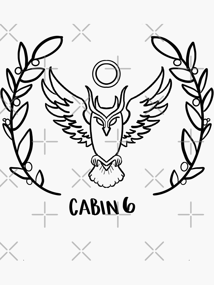 "Athena Cabin Six" Sticker by 10abb2005 | Redbubble
