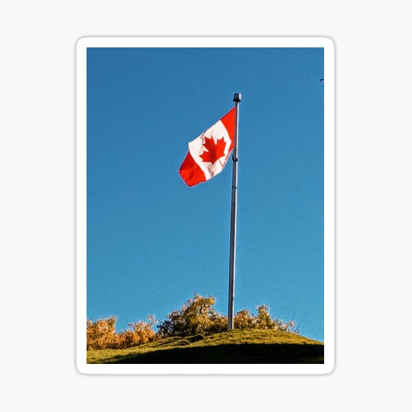 "Canadian Flag " Sticker by janicerafael | Redbubble