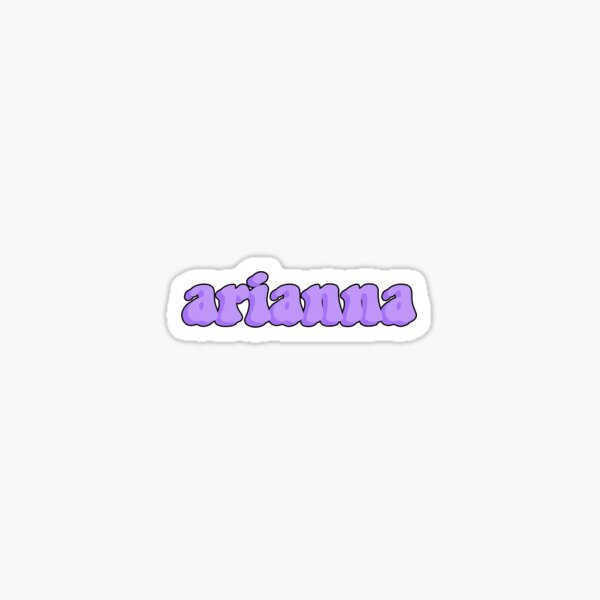 "arianna vsco pastel purple sticker" Sticker for Sale by meghancrain ...