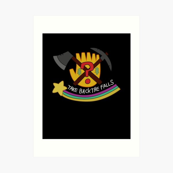 "Gravity Falls Weirdmageddon Gravity Falls" Art Print by Biancacoesens ...