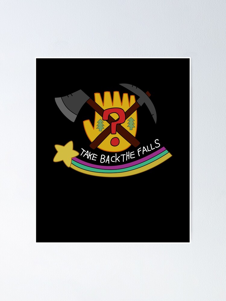 Gravity Falls Weirdmageddon Gravity Falls Poster By Biancacoesens Redbubble