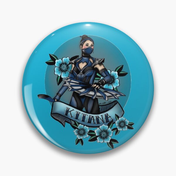 Kitana Pins and Buttons | Redbubble