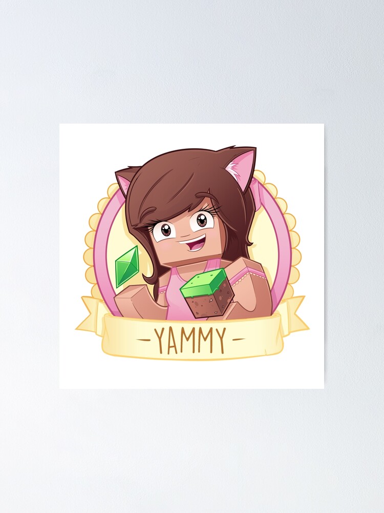 "Yammy Logo" Poster for Sale by yammyxoxmerch | Redbubble