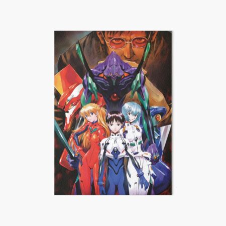 "NGE" Art Board Print for Sale by memphoo | Redbubble