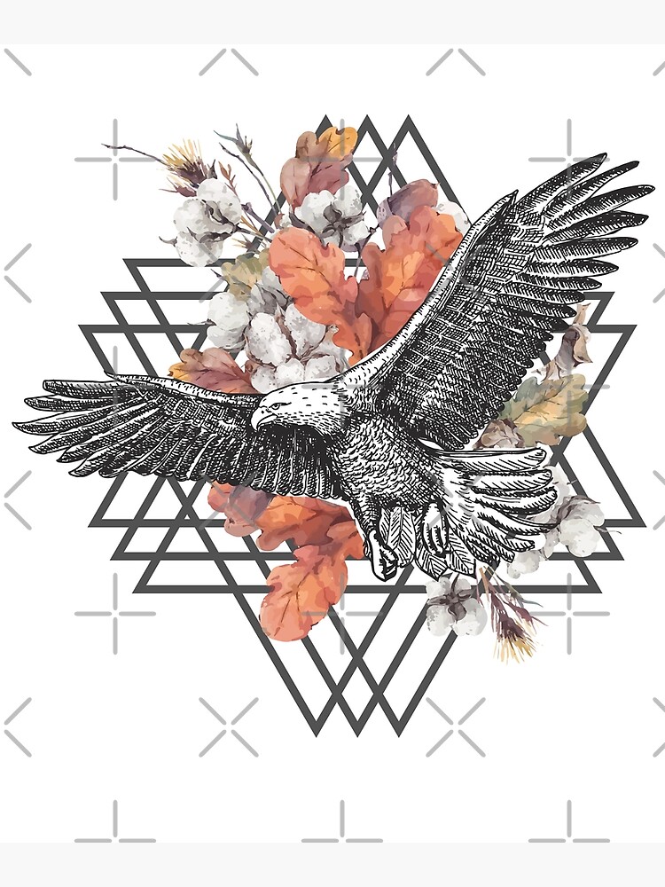 "Boho Eagle" Poster for Sale by LuMiJaCommerce | Redbubble