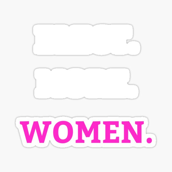 "Elect more women Debate 2020" Sticker for Sale by Designsoul | Redbubble