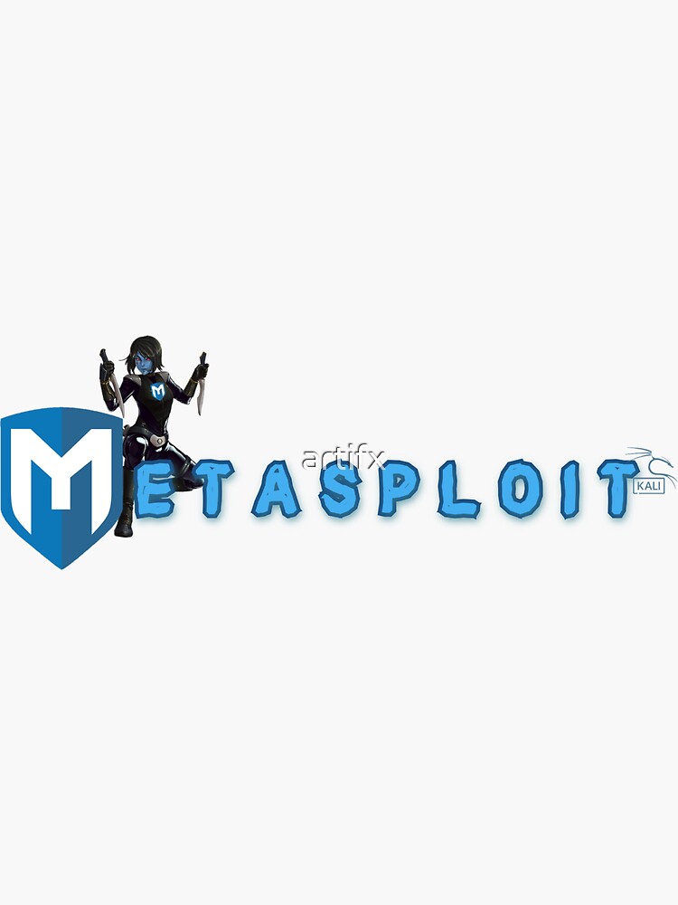 "Metasploit Art " Sticker for Sale by artifx | Redbubble