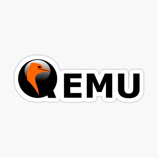 "QEMU Logo" Sticker for Sale by lillecarl | Redbubble