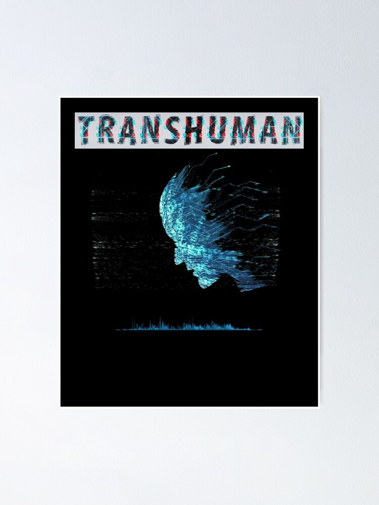 "Transhuman Aesthetic Vaporwave Otaku Retro Kawaii Meme" Poster by ...