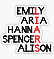 Pretty Little Liars: Stickers | Redbubble