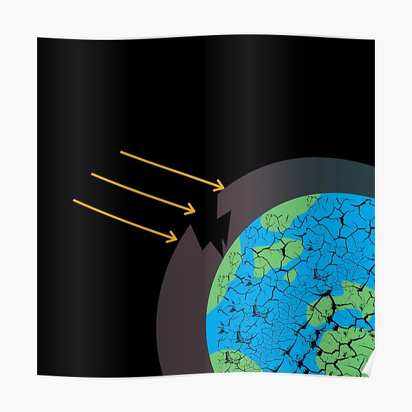 "Protect the Ozone Layer Sticker" Poster for Sale by Chifield | Redbubble