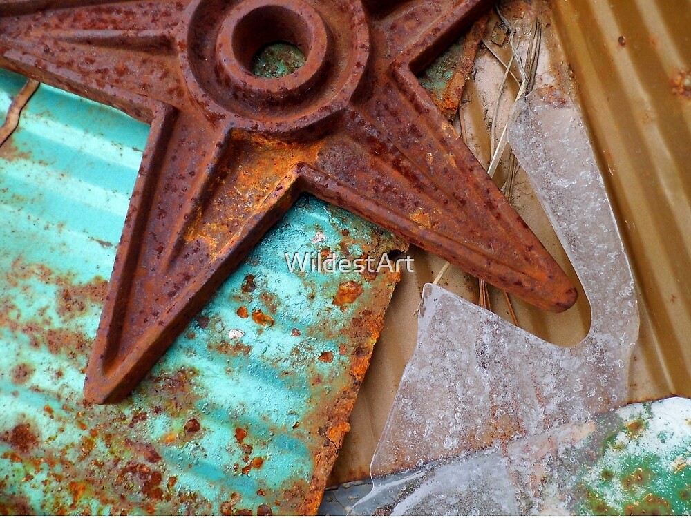 "Ice And Rust" by WildestArt | Redbubble