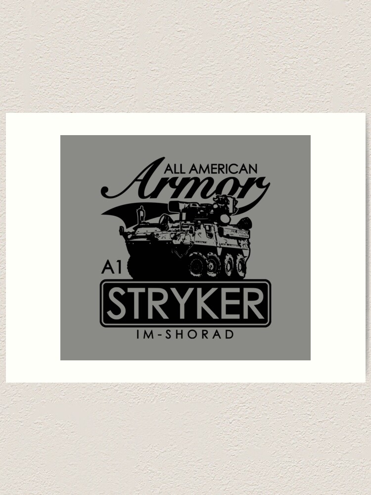 "Stryker A1 - IM-SHORAD" Art Print by FireMission45 | Redbubble