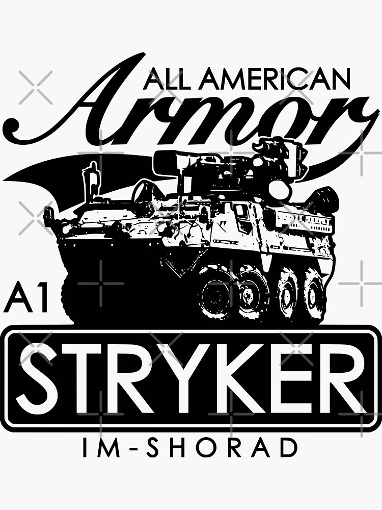"Stryker A1 - IM-SHORAD" Sticker for Sale by FireMission45 | Redbubble