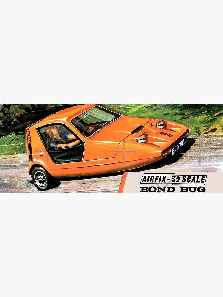 "BOND BUG" Poster by ThrowbackMotors | Redbubble