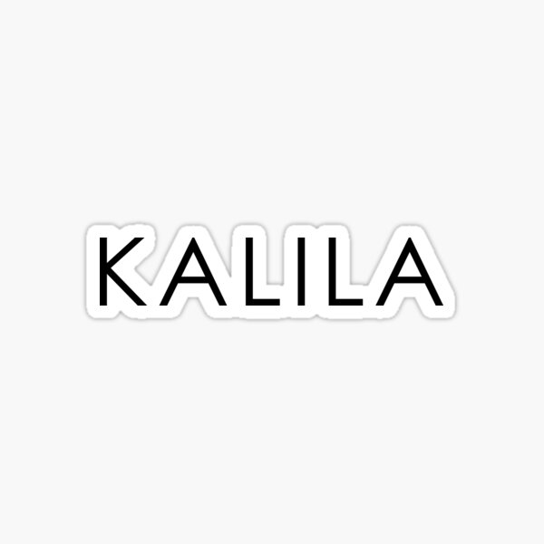 "Kalila Design" Sticker by julismerch | Redbubble