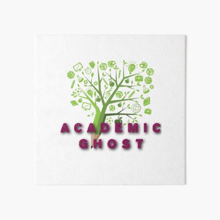 "Academic Ghost" Art Board Print by Sadashiba007 | Redbubble