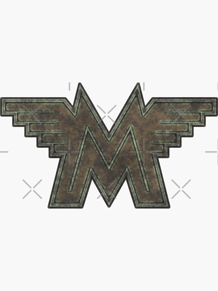" Matchless Motorcycle logo in bronze." Sticker for Sale by Salocin ...