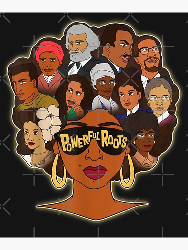 "Powerful Roots Black History Month I Love My Roots s " Canvas Print by ...