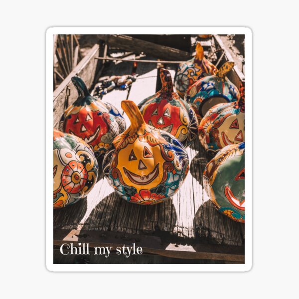 "Chill my style" Sticker by Nattakan | Redbubble