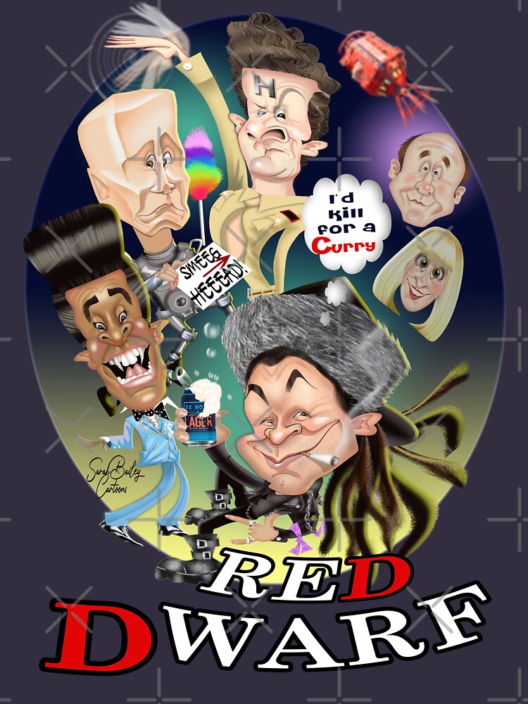 "Red Dwarf " Essential T-Shirt for Sale by SARAH BAILEY CARTOONS ...