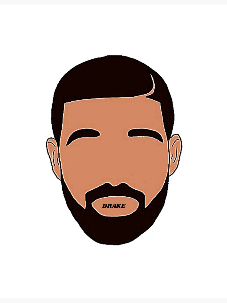 "Drake" Sticker by Cataleya1906 | Redbubble