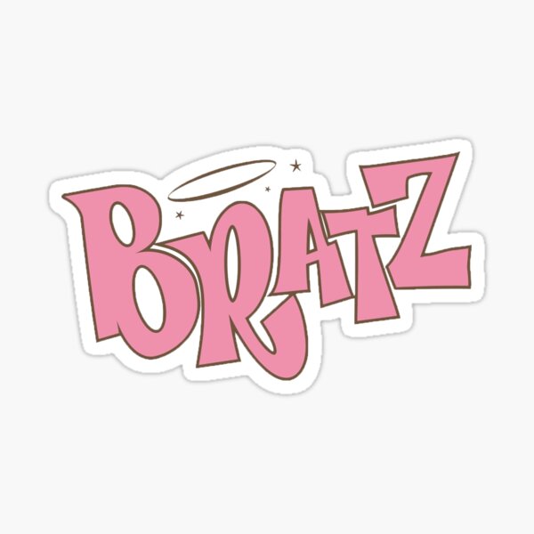 Pegatina «Logotipo de Pink Bratz» de lanakilajean | Redbubble