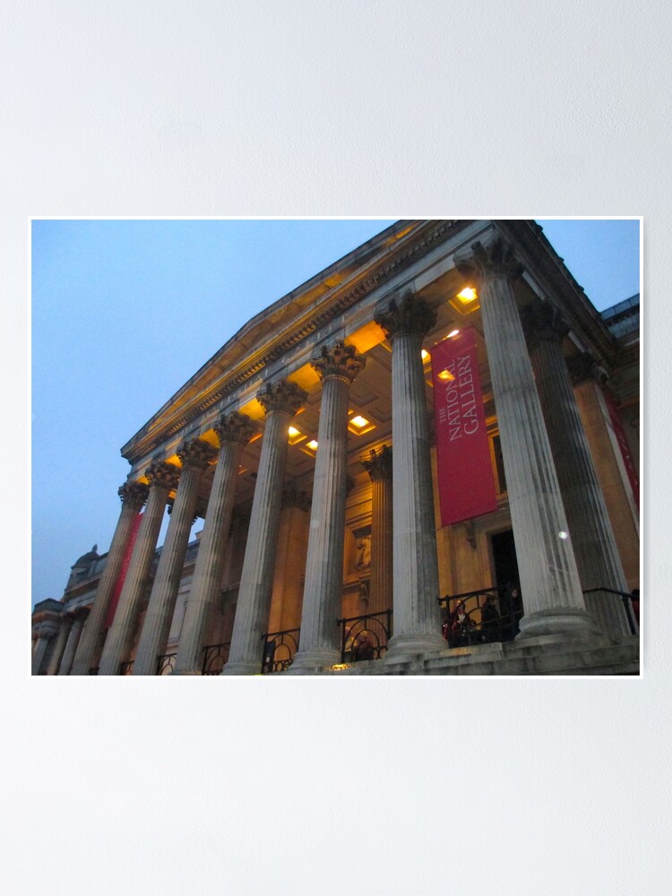 "The London National Gallery" Poster for Sale by A-Morrell-Art | Redbubble