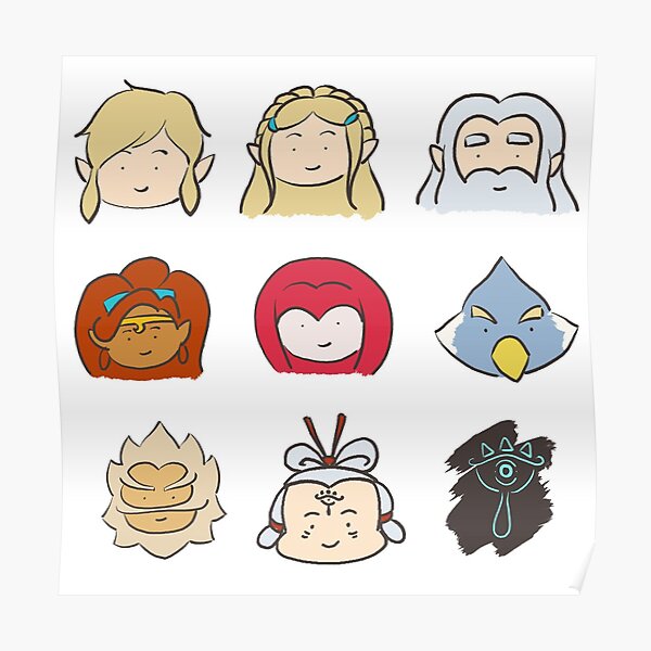 "BOTW" Poster by Natasha167 | Redbubble