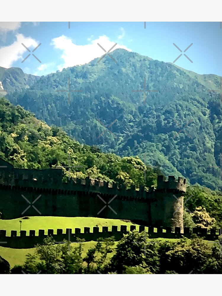 "Swiss Castle " Sticker by KazM | Redbubble