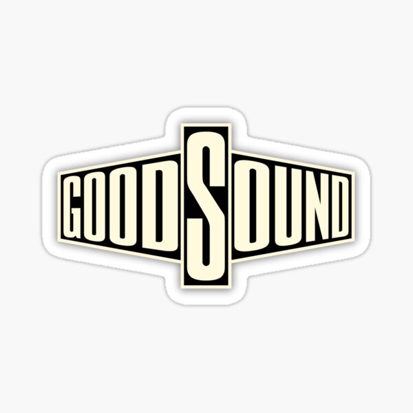 "Vintage Good Sound" Sticker for Sale by felinson | Redbubble