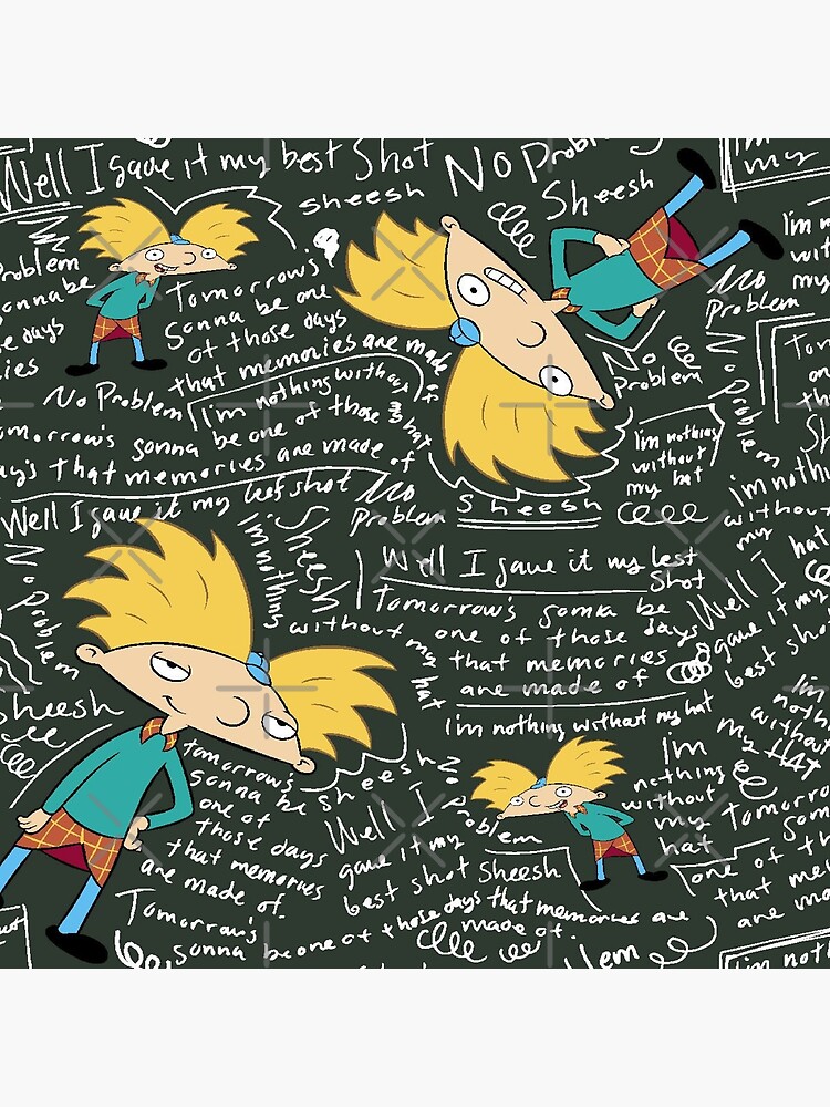 "Hey Arnold" Poster by alcomac | Redbubble