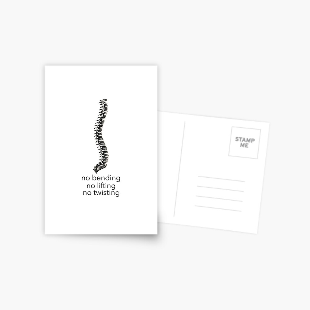 "Spinal Precautions" Poster for Sale by TheOTwardrobe | Redbubble