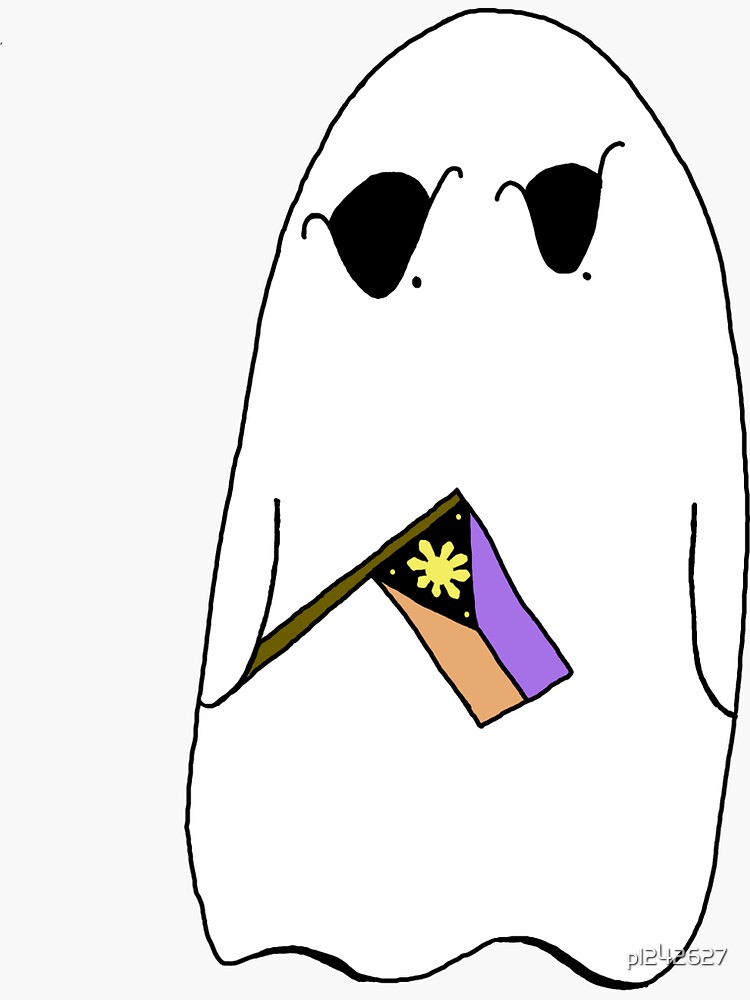 "Filipino ghost (mumu)" Sticker by pl242627 | Redbubble